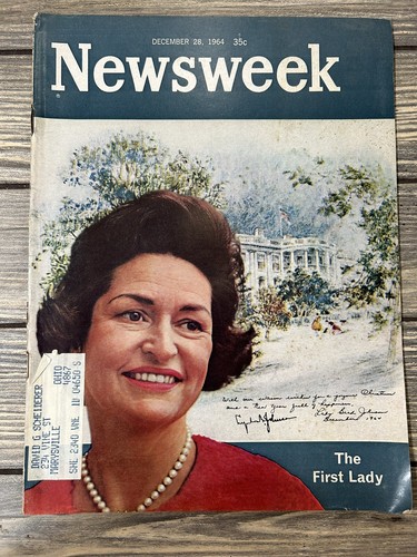 Vintage December 28 1964 Newsweek Magazine The First Lady | eBay