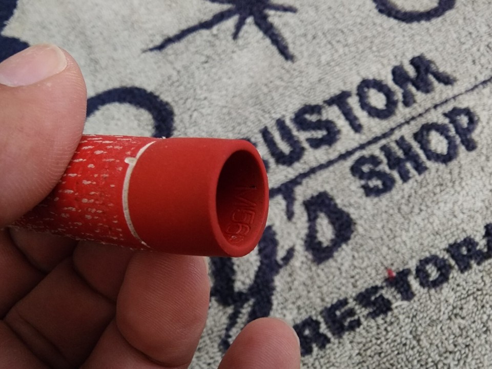 RARE SCOTTY CAMERON 3 CROWN RED FULL CORD PUTTER GRIP⛳63G-10.25" | eBay