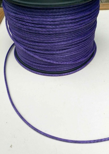 3MM X 5M Purple Dyneema sk78 Fiber Synthetic Winch marine fishing rope ...