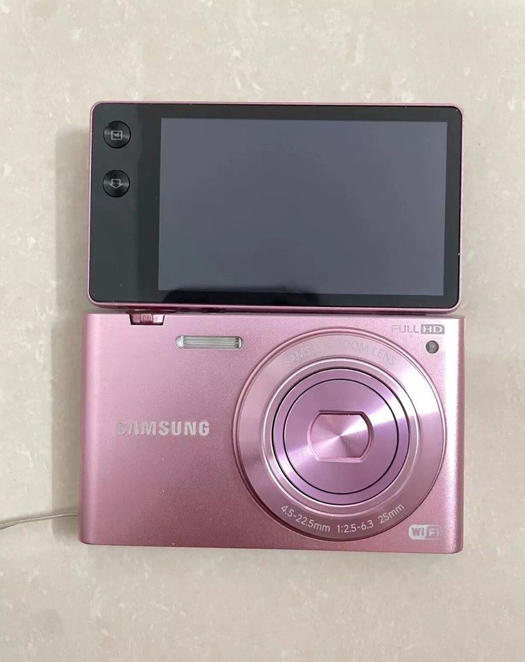 Samsung MV900f Digital Camera 16.10 MP 5x Optical Zoom Flip Touch ...