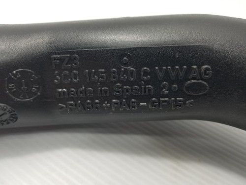 New Genuine OEM Volkswagen 3C0-145-840-C Intercooler Pressure Pipe 2006 ...