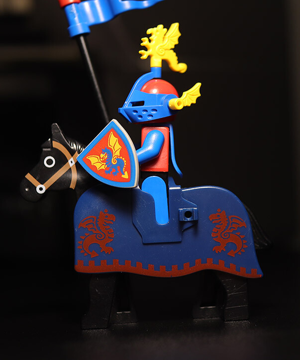 Rare Custom Vintage Black Knight Wyvern Horse Barding 2490pb0 6086 ...