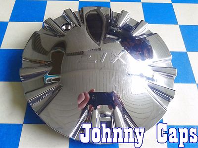 ETX Wheels [43] Chrome Center Caps # CAP 236A Custom Wheel Center Cap ...