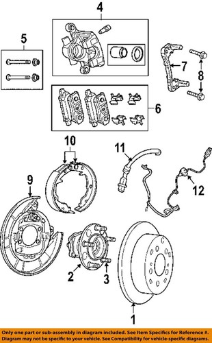 CHRYSLER OEM 07-17 200 Rear Suspension Brake Components-Rotor 5105515AA ...