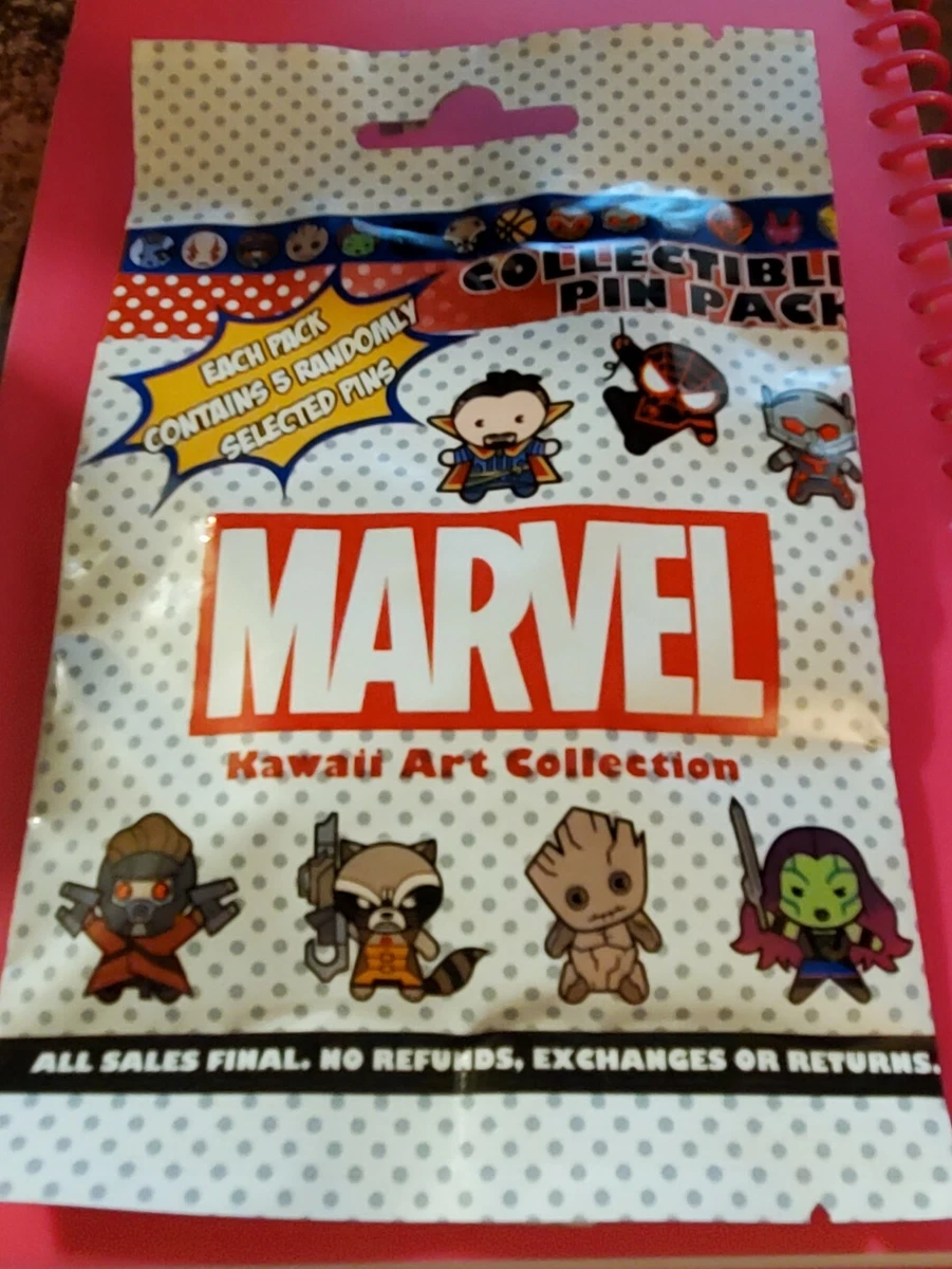 DISNEY PINS MARVEL Kawaii Art COMPLETE SET Of 14 AUTHENTIC, 52% OFF