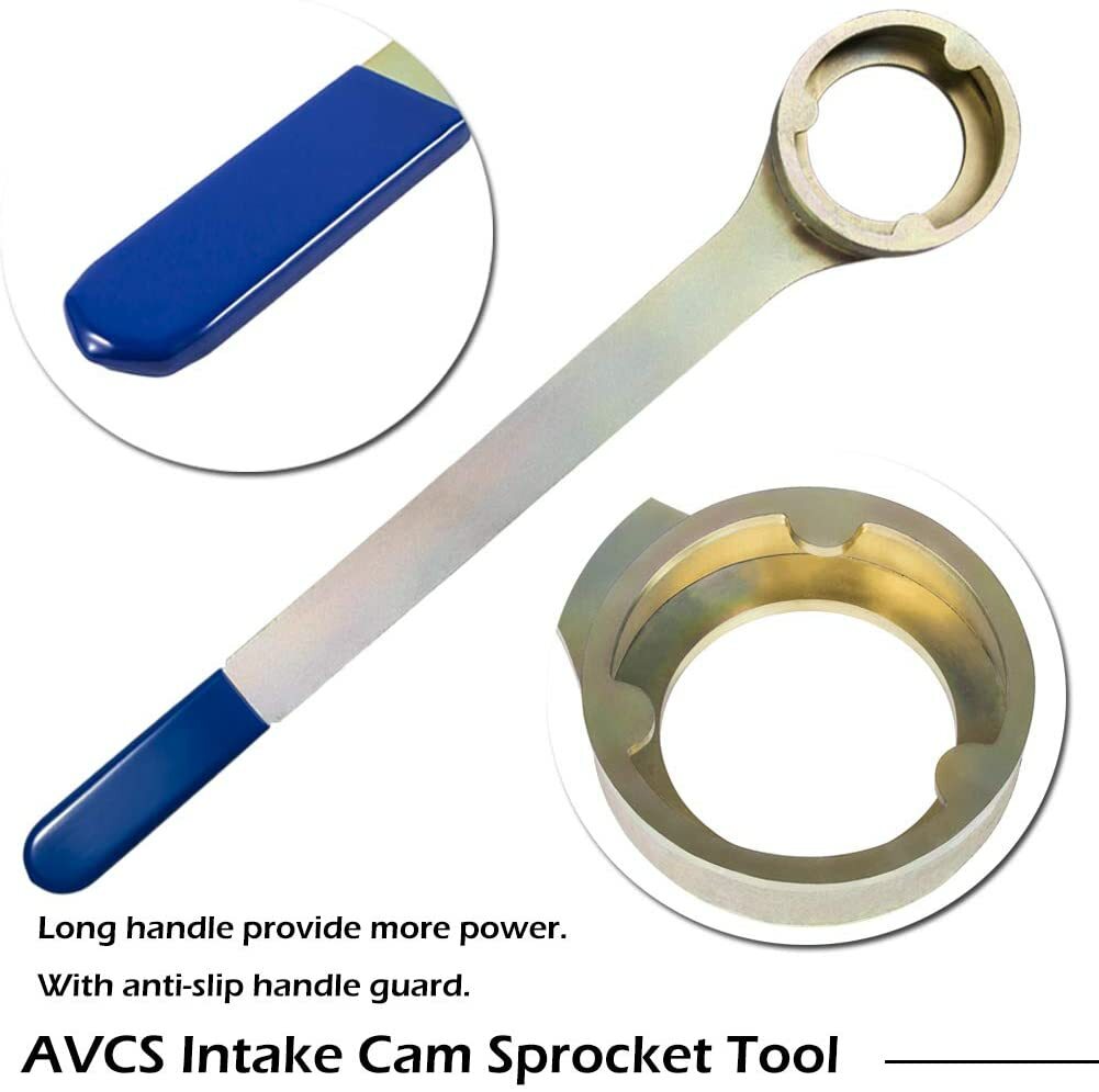 Intake/Exhaust Cam Sprocket Tool Wrench Holder Tool Kit For Subaru AVCS ...