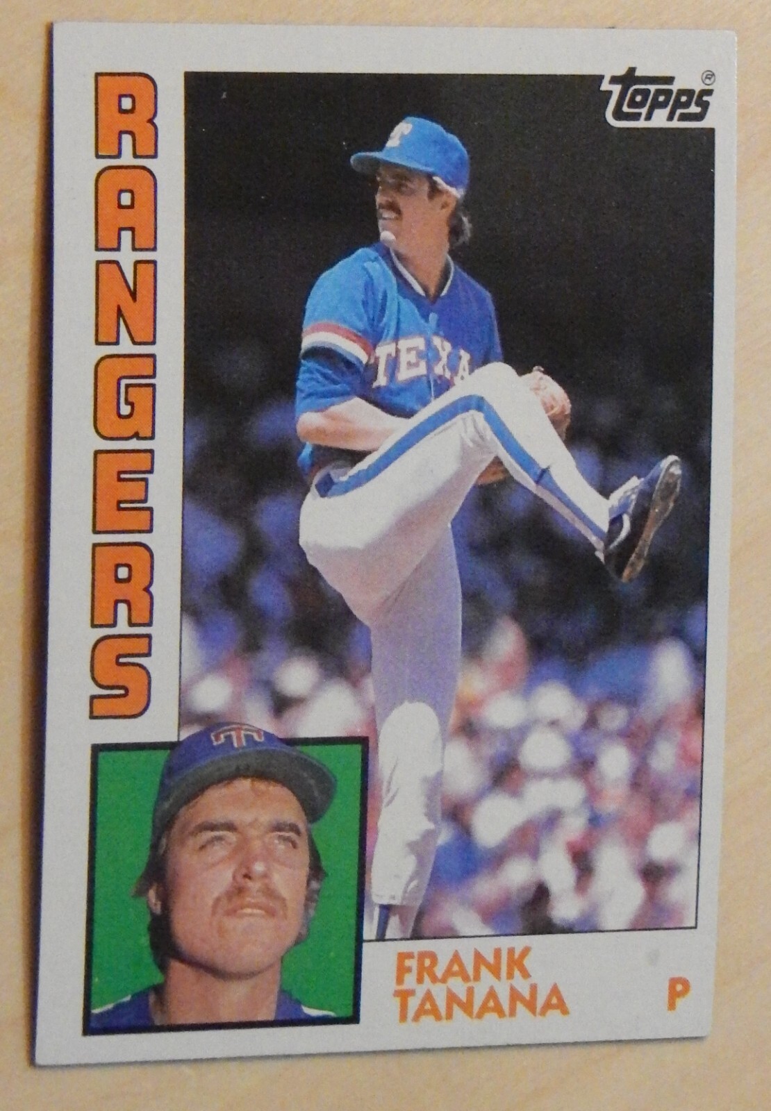 1984 Topps Texas Rangers Baseball Cards - Lot of 4 - Near Mint ...