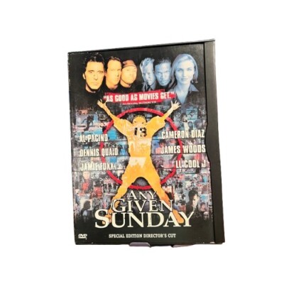 Any Given Sunday DVD, 1999 Special Edition Cameron Diaz, Al Pacino ...