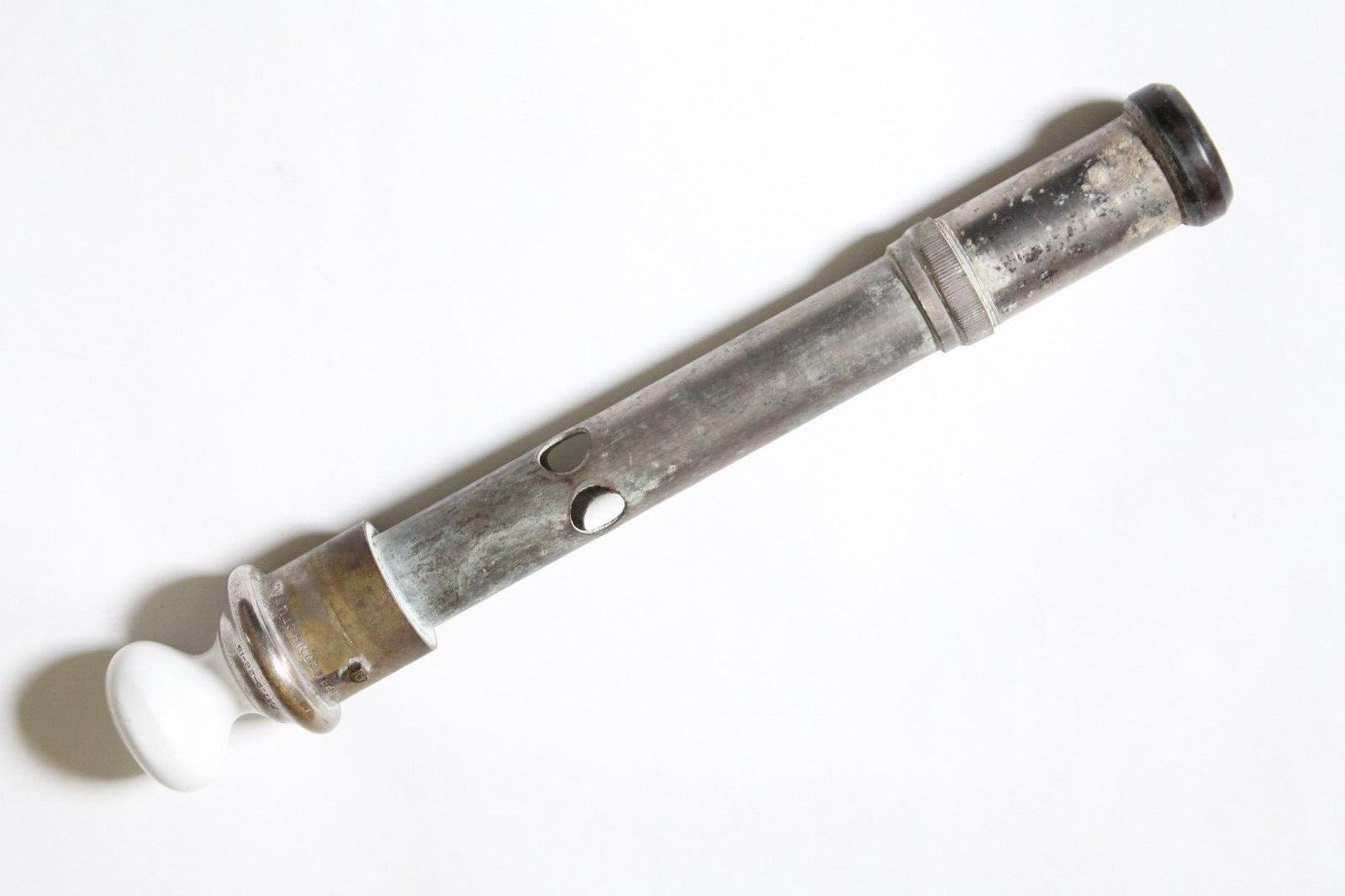 antique sink waste pull | peck bros vtg victorian drain sink deco ...
