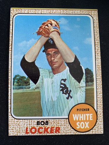 1968 Topps Baseball Card #51 Bob Locker Chicago White Sox Nm Free ...