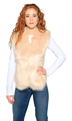 Love Token Alexandra Faux Fur Front Vest | eBay