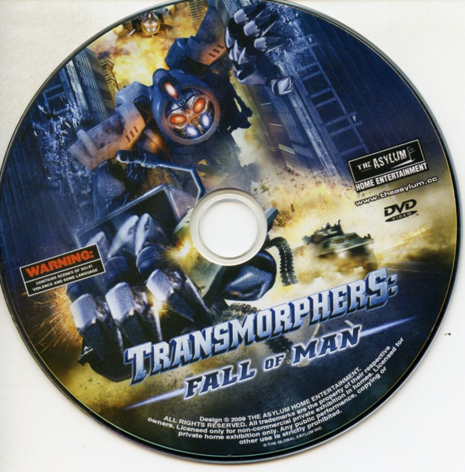 Transmorphers the Fall of Man DVD 2009 MOVIE Bruce Boxleitner, Jennifer ...