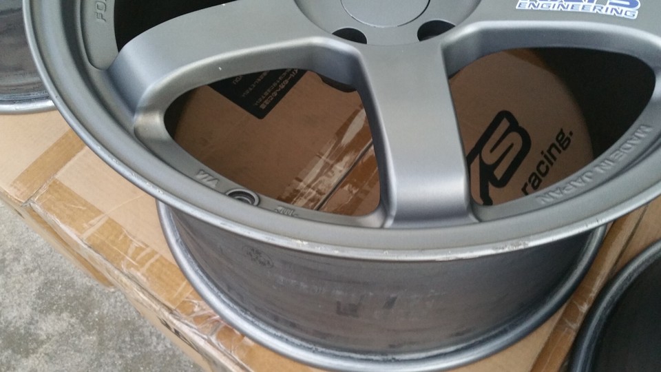 MKIV Supra Spec Rays Wheels: Volk Racing TE37 Titanium Gunmetal Rims ...