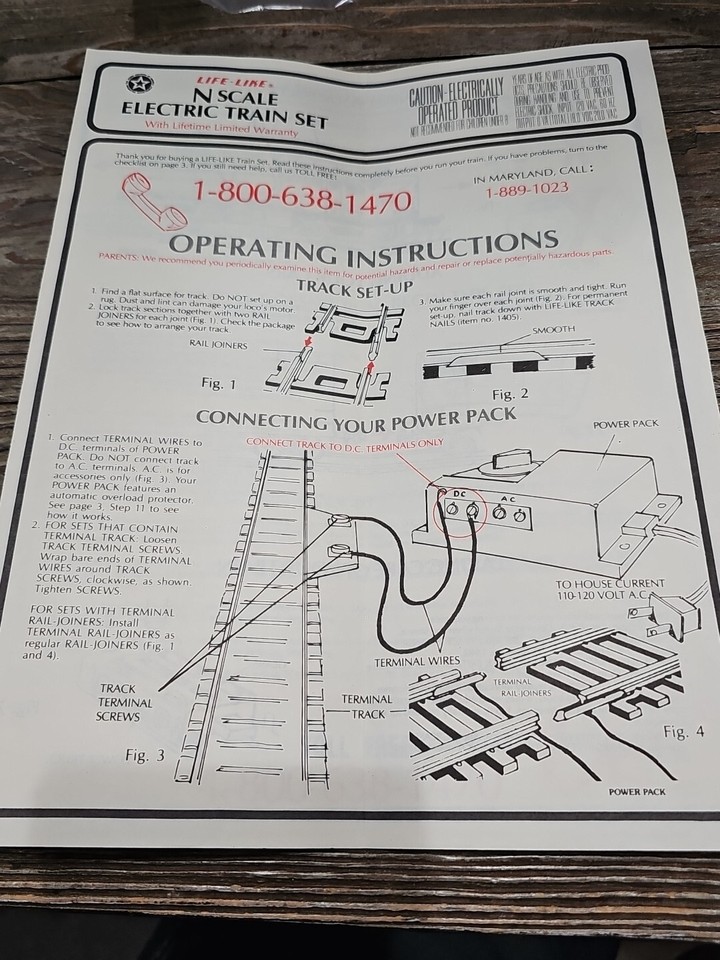 Little Joe Train Set Life-Like 'N' Scale Steam Engine Electric Set ...