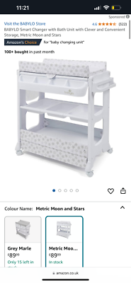 Baby Bath Tub BABYLO Smart Changer With Bath Unit With Clever And Sleep ...