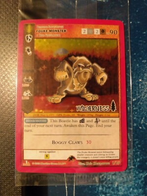 MetaZoo 1st edition Wilderness-Fouke Monster-Full Holo Promo Sealed | eBay