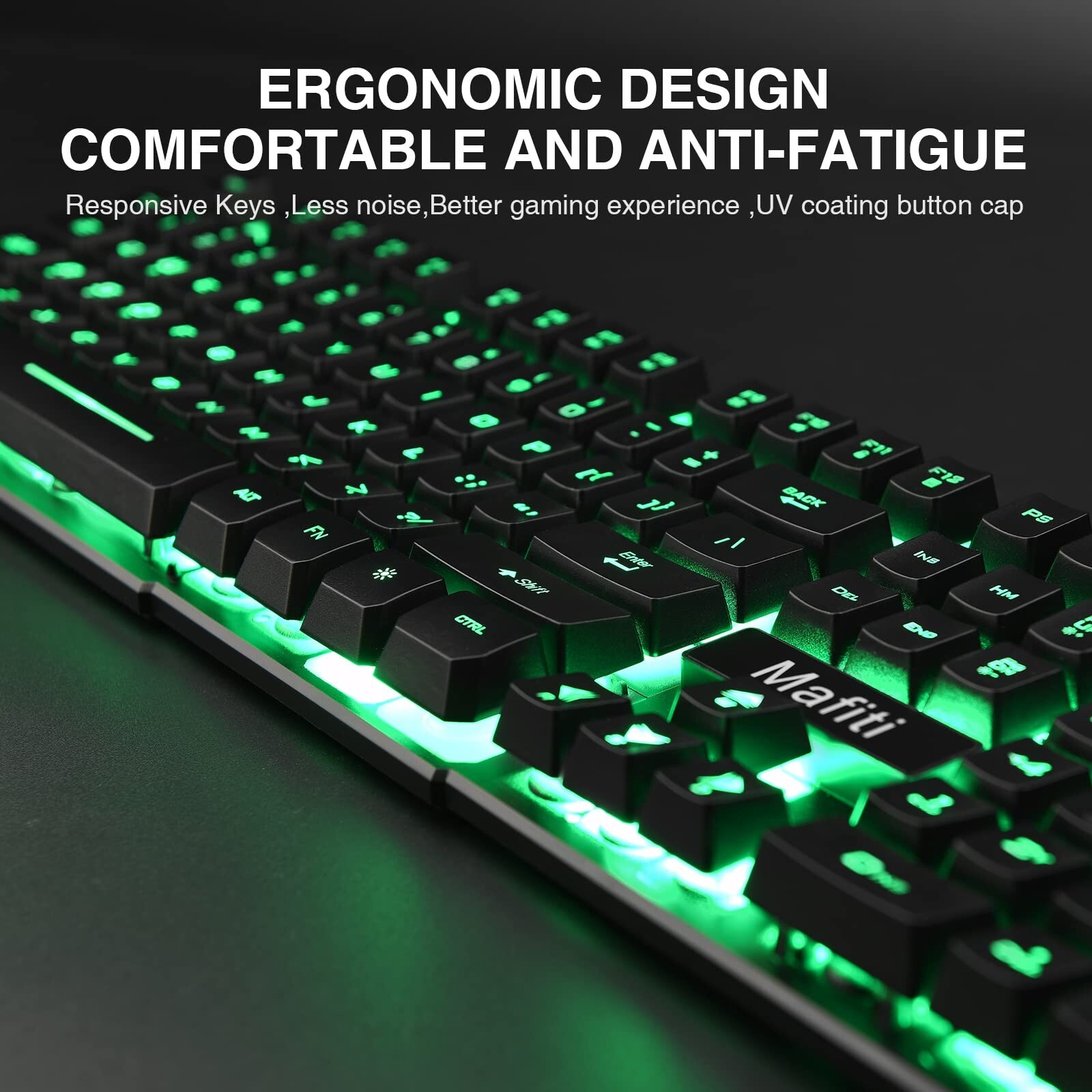 Mafiti+Rk100+3+Color+LED+Backlit+Gaming+Keyboard+USB+Wired+1pack for ...