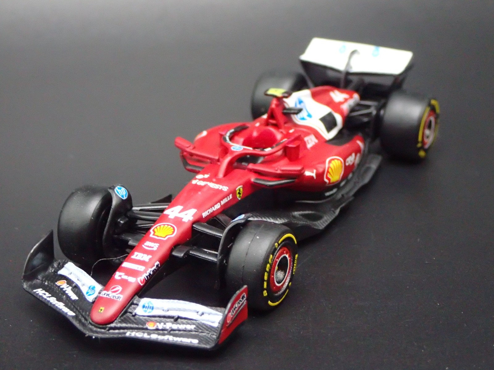FERRARI F1 RACING SF25 #44 2025 LEWIS HAMILTON 44 1:64 SCALE DIECAST ...