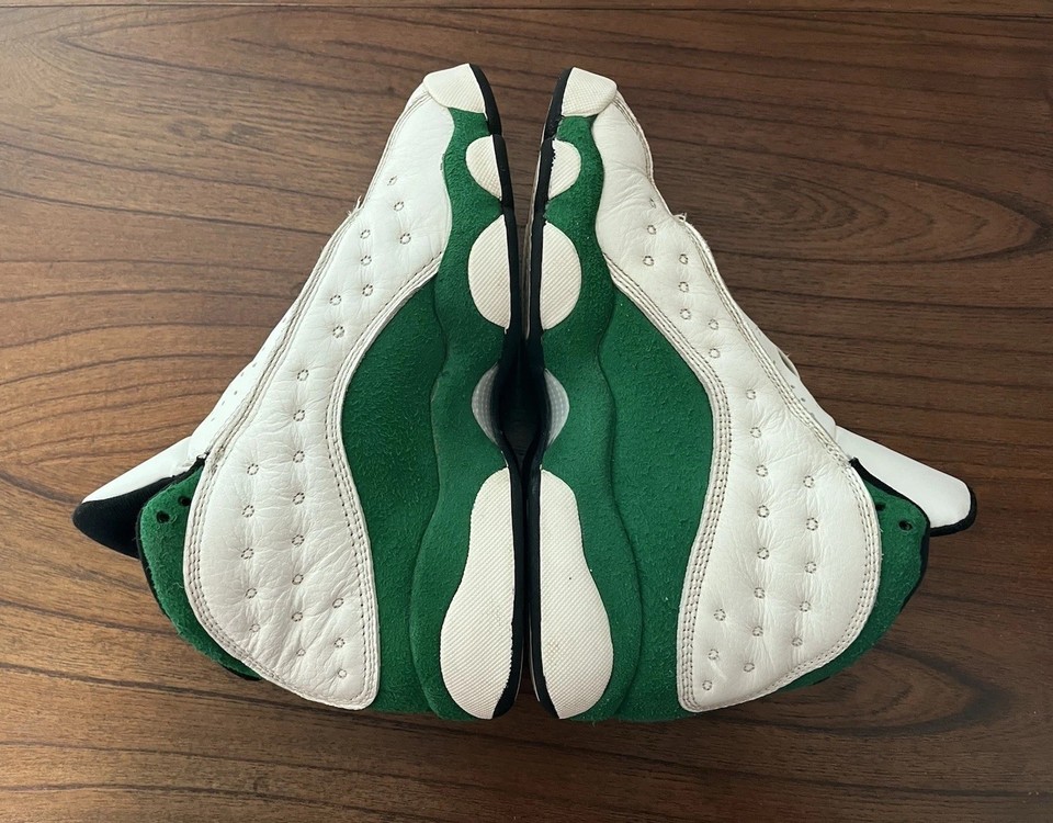 AIR JORDAN 13 RETRO (GS) "SAIL PINE GREEN" 2025 SZ 4Y/ 5.5 (W) HQ0780 ...