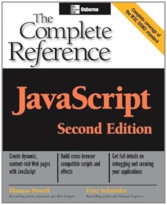 JavaScript: The Complete Reference, 2nd edition (Osborne Complete Reference Seri 72253576 | eBay