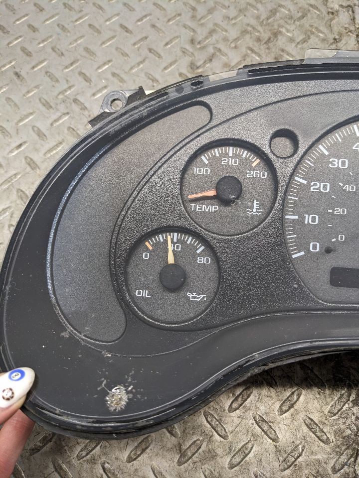Speedometer US With Floor Shift Cluster Fits 98-99 S10/S15/SONOMA ...