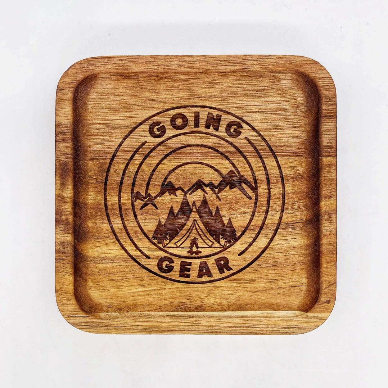 Going Gear 5 x 5 Acacia Wooden EDC Tray | eBay