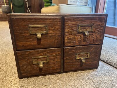 1900-1950 - Drawer Library Index Card