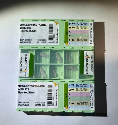 WALTER 10pcs GX16-1E200N10-RD4 WSM33S NEW FACTORY PACK | eBay