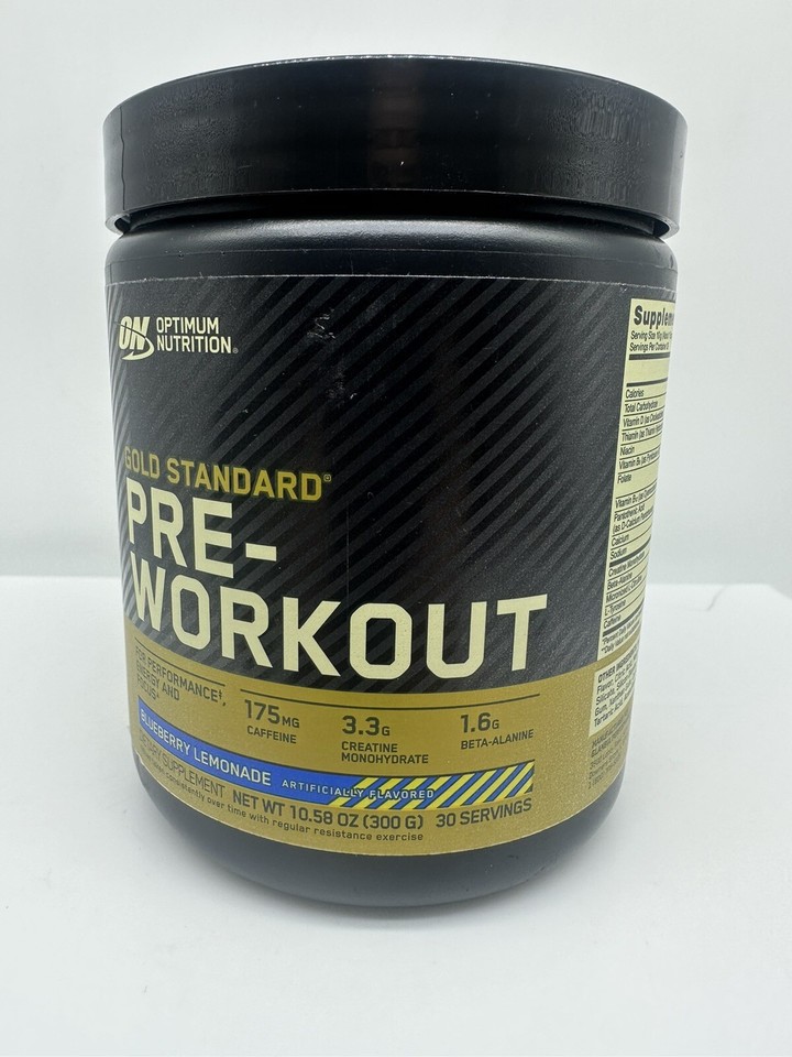 Optimum Nutrition, Gold Standard Pre Workout Blueberry Lemonade 30 ...