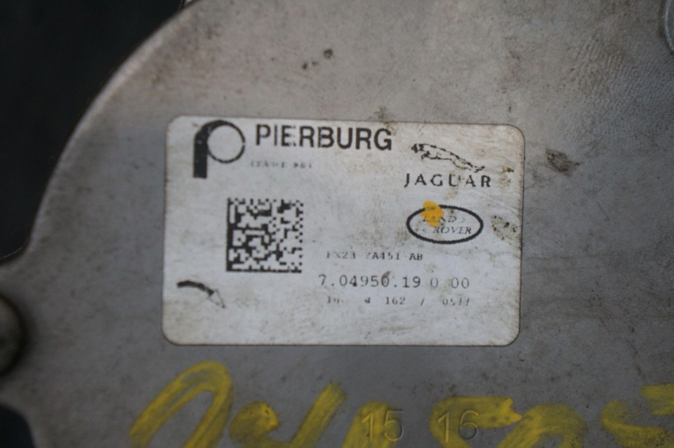 Power Brake Booster Vacuum Pump 5.0l V8 OEM AJ813786 Jaguar F-type 18 ...