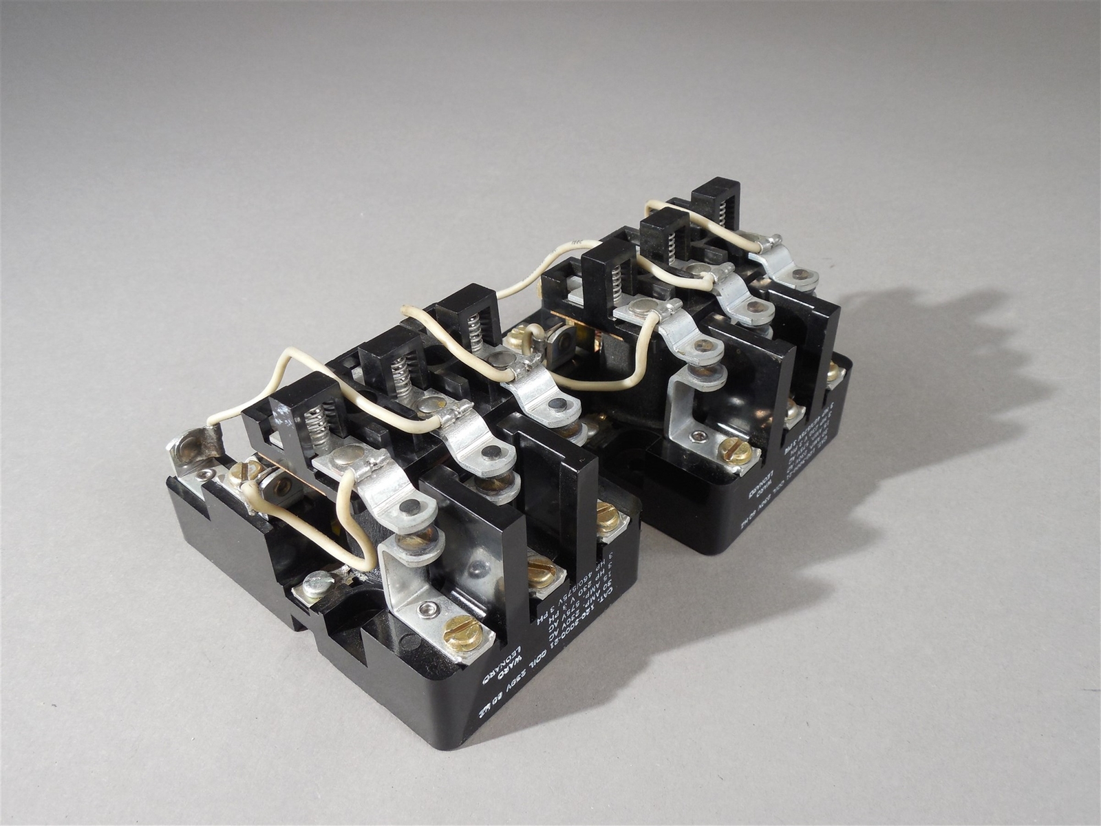 Lot of 2 Ward Leonard Contactor Relay 120-3000-21 | eBay