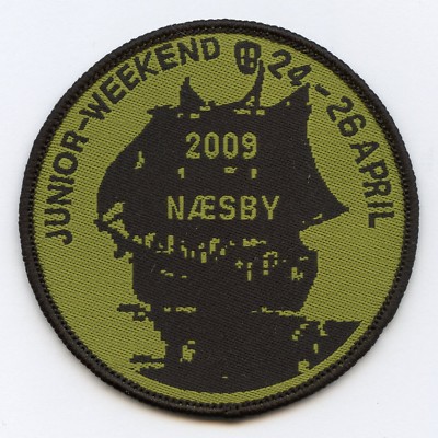 Denmark Danish Scout Junior Weekend Naesby 2009 Patch Badge High Grade ...