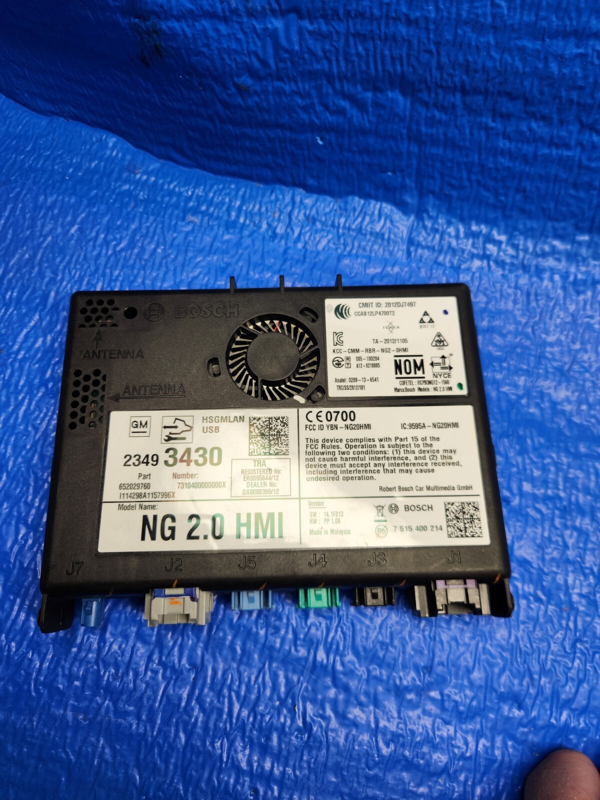 2015-2019 GM Cadlilac OEM Human Interface Module HMI 2.0 23493430 | eBay