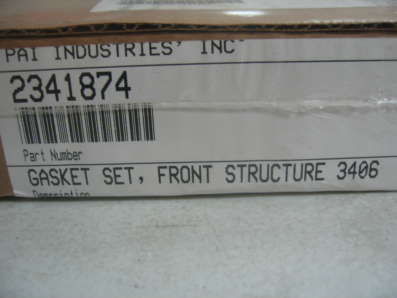 Front Housing Gasket Kit for Caterpillar 3406B. P/N 331409 Ref# 234 ...