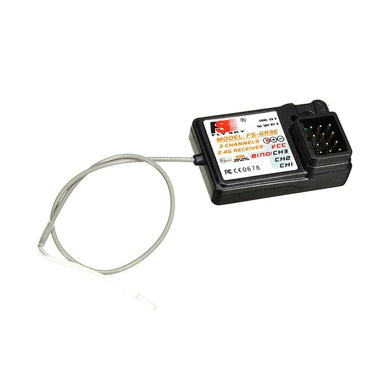 Flysky FS-GR3E 3CH Receiver For GT2/GT2B/GT3/GT3B/GT3C/T6/CT6B/GR3E ...