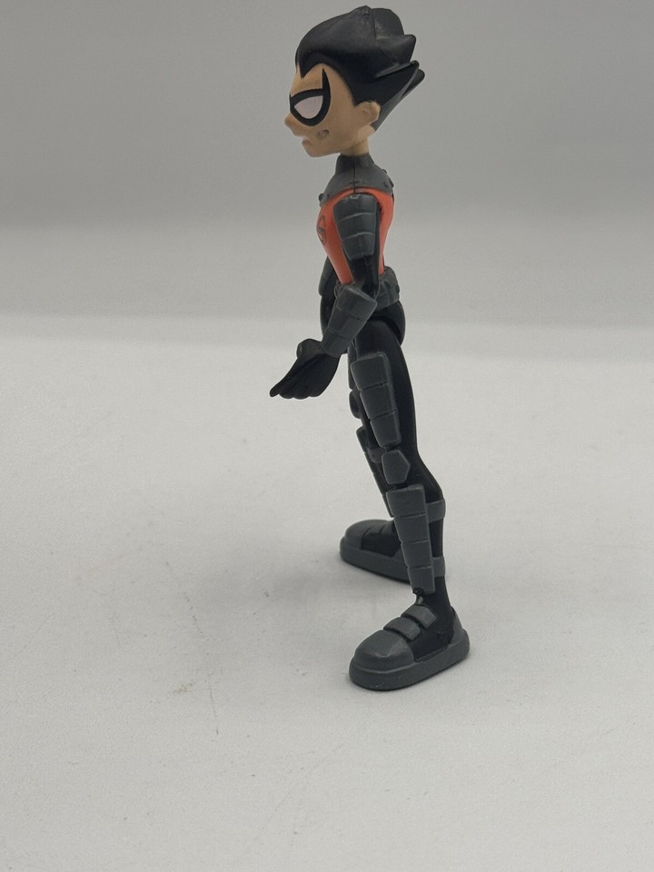 DC Teen Titans GO! 3.5" SLADE ARMOR ROBIN FIGURE Bandai Cartoon Network ...