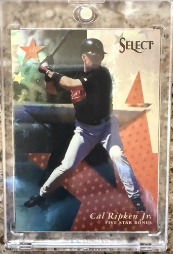 Cal Ripken Jr. 1998 Select Stars 23/50 Five Star Bonus Bankruptcy Never ...