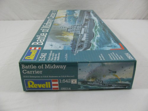 Revell 1/542 Battle of Midway Yorktown Class Aircraft Carrier Model ...