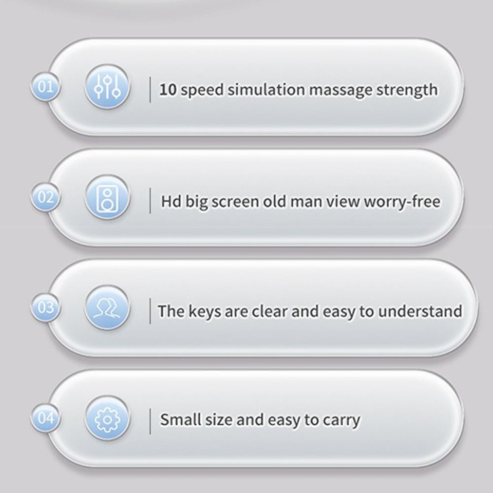 EMS Pulse Electric Muscle Stimulator Back Neck Body Massager Tens ...