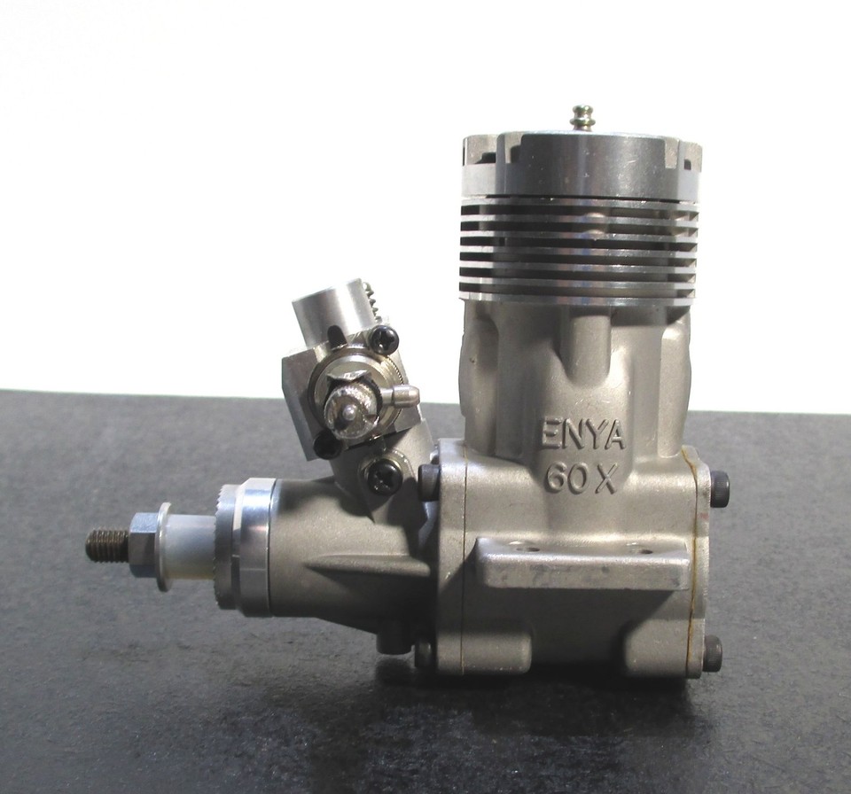 Enya 60XF-IIGM-10SB RING 9.95cc 2 Cycle Glow Engine for R/C Airplane ...