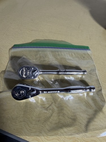 2 Small Ratchet Tool - damaged - Snap On T72FOD & Matco AFR58 GL | eBay