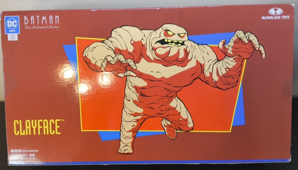 McFarlane GOLD LABEL Batman The Animated Series Clayface ACTION FIGURE ...