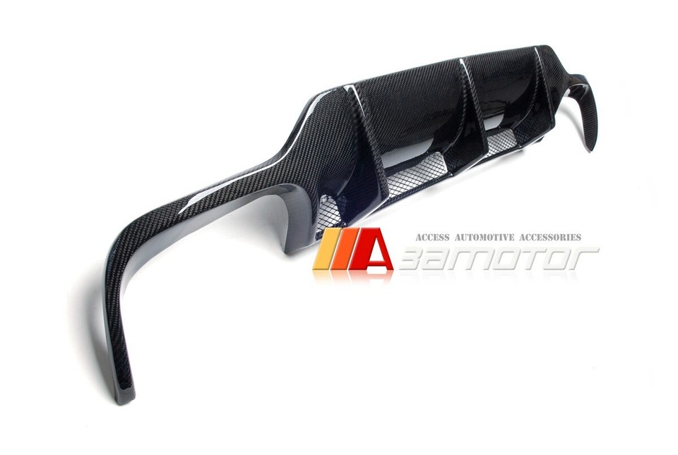 Carbon Fiber Rear Bumper Diffuser Quad fits 2009-12 Mercedes R230 SL63 ...