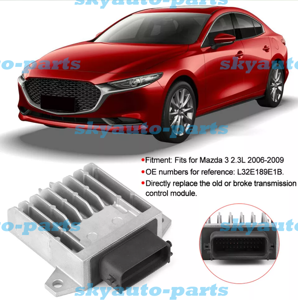 For 2006-2009 Mazda 3 TCM TCU 2.3L Transmission Control Module ...