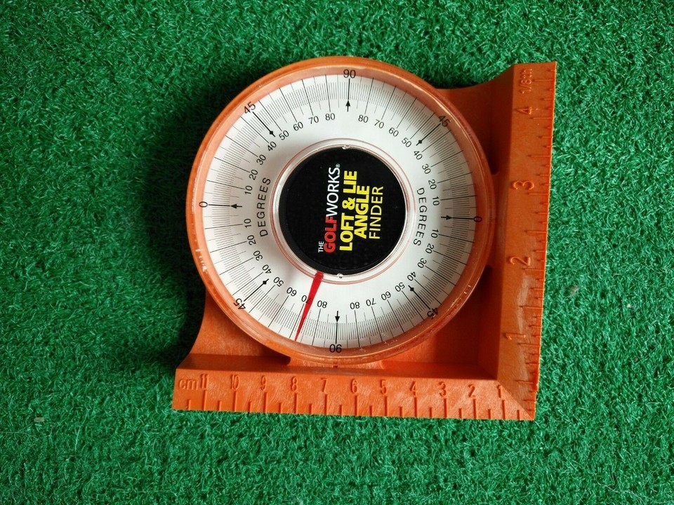 Golf Club Loft and Lie Angle Magnetic Protractor -Measures Irons, Woods ...