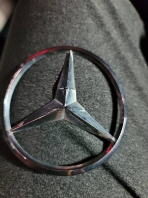 OEM Emblem (2058174500) Mercedes as is bent | eBay