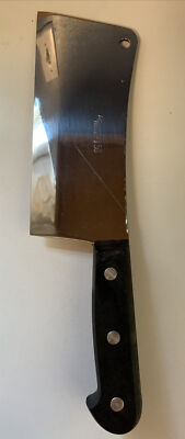 ROWOCO 50 France Meat Cleaver French Knife Chopper Full Tang VERY NICE ...