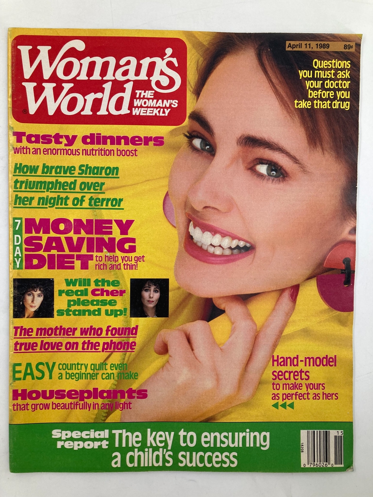 Woman's World Magazine April 11 1989 Will The Real Cher Please Stand Up ...