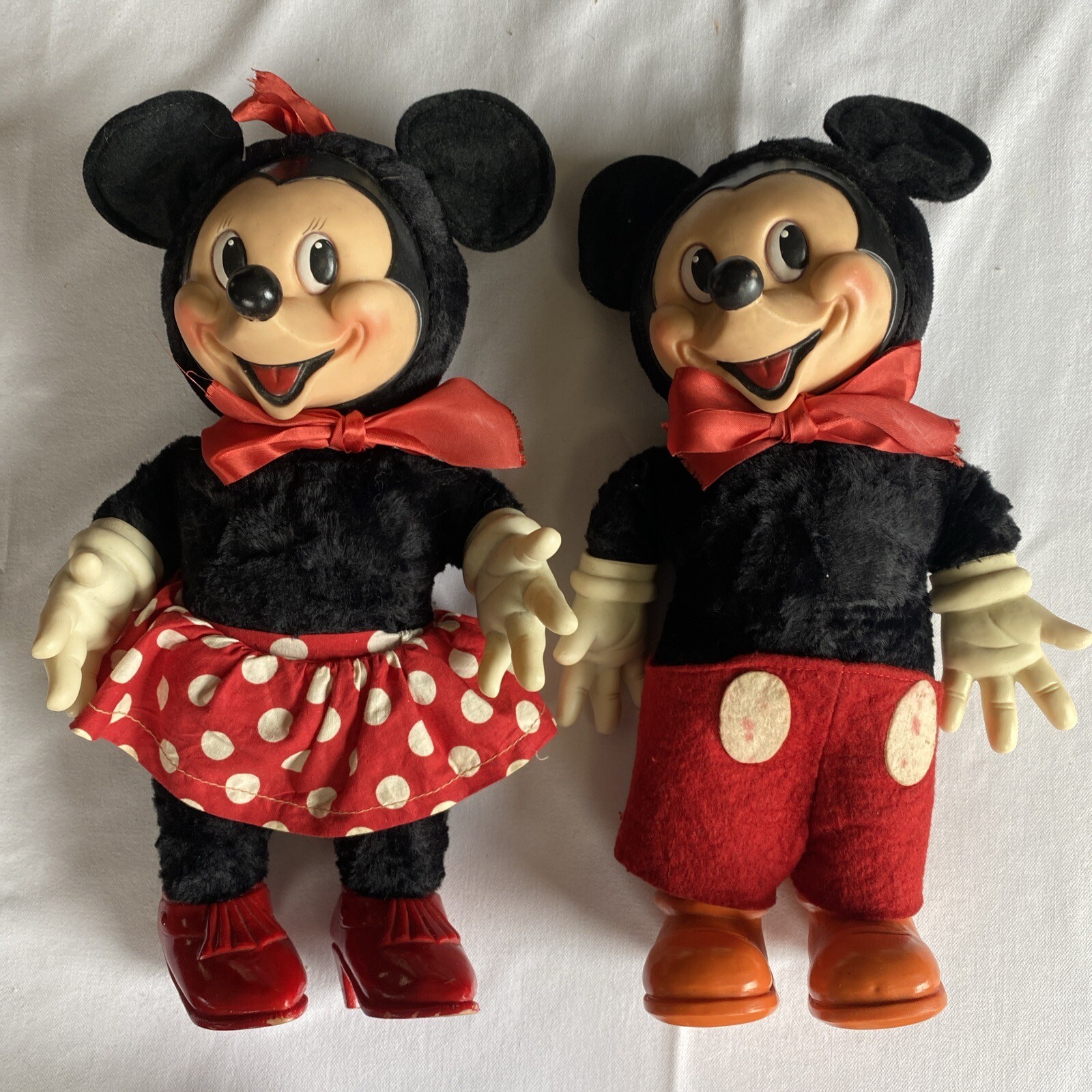 1940's Disney Gund Manufacturing Company Mickey and Minnie Doll Set | eBay