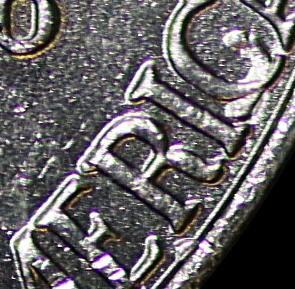 2021 P Jefferson Nickel error - "AMERIGA" Die Gouge | eBay